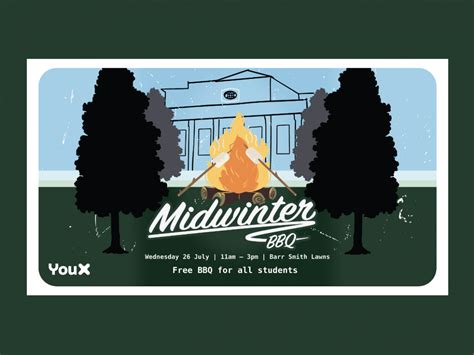 Midwinter Bbq Brought To You By Youx For All Uofa Students Student