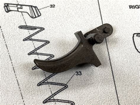 Bomber Cnc Steel Trigger Original Type For Sig M17 M18 Airsoft G