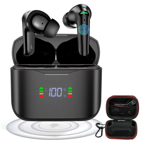 EDYELL Earbuds Bluetooth Wireless TWS EarBud C9 Wireless Type C Charging Noise Cancellation