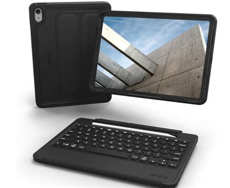 ZAGG Rugged Book Military Grade IPad 10 9 10th Gen Keyboard Case