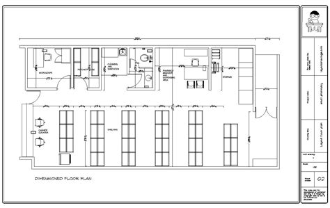 Small Pharmacy Pdf Layout Drawings