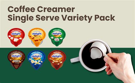 Coffee Creamer Single Serve Variety Pack 48ct 6