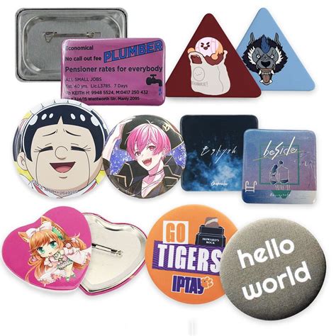 Custom Custom Button Badge Manufacturer Oem Enhance Your Brand With