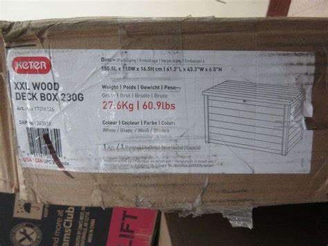 Keter Deck Box Prime Time Auctions Inc