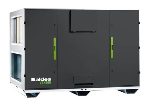 Air Handling Unit Vex 308 High Efficiency Hrv Centrals Series By Aldes