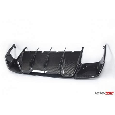 Renntech Carbon Fiber Rear Diffuser W Cmc Tips 212 E Class