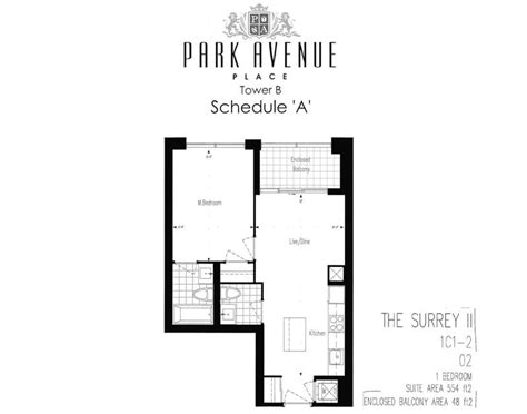9085 Jane St Park Avenue Place Towers 1 Bed 2 Baths Unit 1602