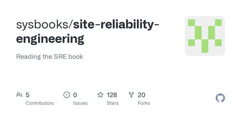 GitHub Sysbooks Site Reliability Engineering Reading The SRE Book