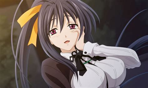 Boobs Big Boobs Looking At Viewer Himejima Akeno High School Dxd