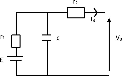 the equivalent circuit of a lead acid battery cell download