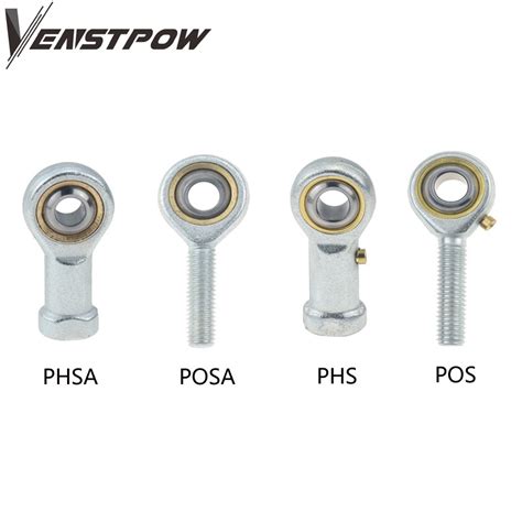 1pc Phsa8 Posa8 Pos10 Phs10 8mm 5mm 6mm 10mm 12mm 14mm 16mm Right Hand Ball Joint Metric Thread