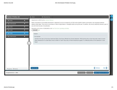 ACC Module Problem Set AM ACC Module Problem Set Module Problem Set