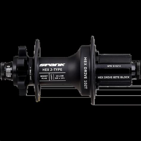 Spank Hex Boost Rear Hub Wheelbuilder