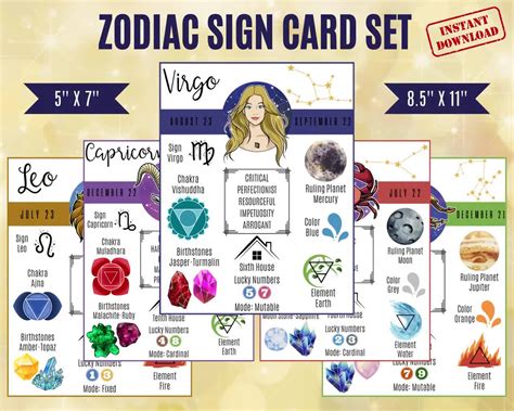 Printable Zodiac Symbols 60 Photos