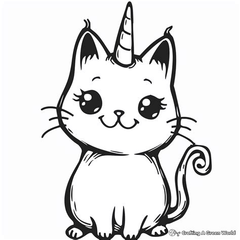 Unicat Coloring Pages Free And Printable