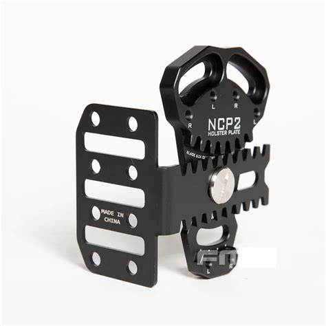 Tactical Negative Cant Plate Version Holster Plate Metal Lron Pieces
