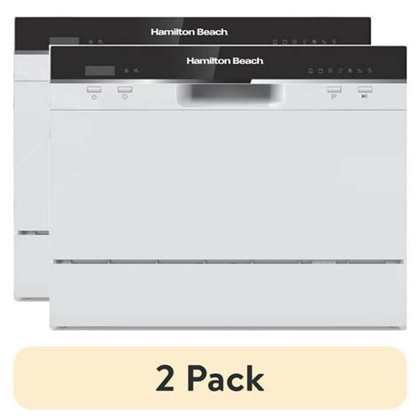 2 Pack Hamilton Beach Countertop Dishwasher