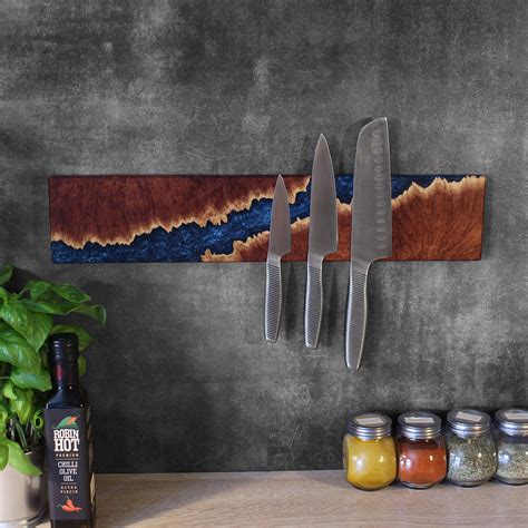 Knife Storage Ideas Woodallgood Rainbow Wood Magnetic Knife Strip