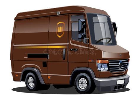 Cartoon Commercial Van Stock Illustrations 3 792 Cartoon Commercial