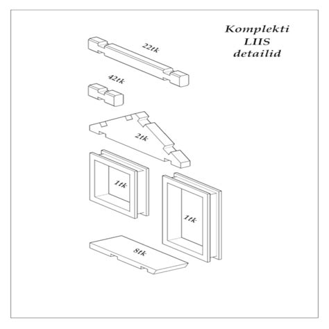 Komplekt Liis Mõlemad Liis Mudelid ühes Pakendis
