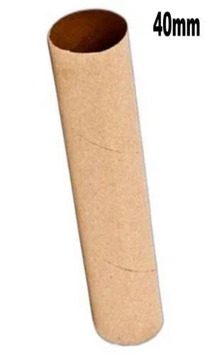 Brown Paper Tube For Packaging And Textile Industry Thickness 1 Mm