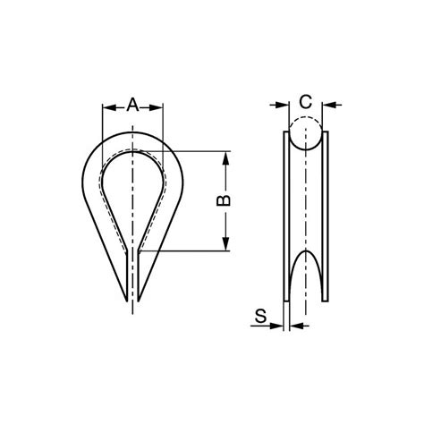 Cosse Acier Galvanisé Plastimo Émerillon And Cosse De Bateau H2r