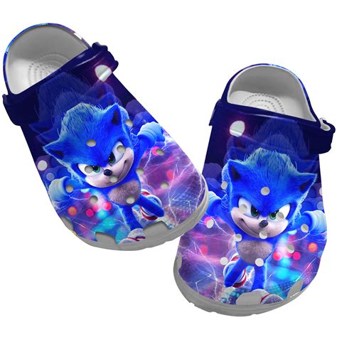 Movie Crocs Sonic The Hedgehog Crocs Movie Sandals Sonic Inspire