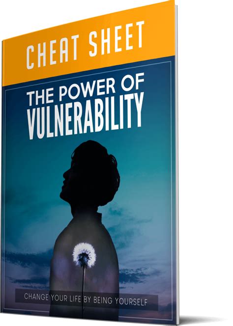 The Power Of Vulnerability Cheatsheet Internet Marketing Mozie