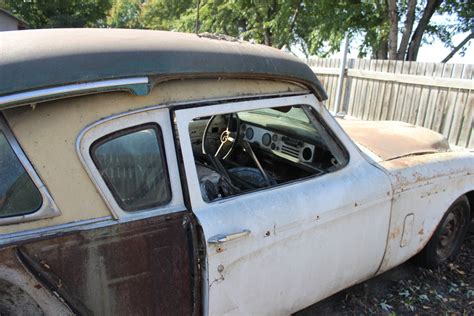 56 Studebaker Silver Hawk Shell With Rolling Chassis The Hamb