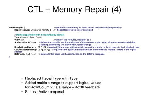 Ppt Ctl Redundancy Powerpoint Presentation Free Download Id499627