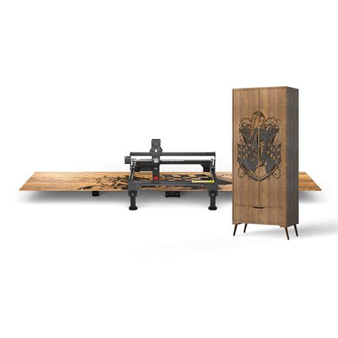 Atomstack R3 Rotary Roller Extension Towers For Large Object Engraving