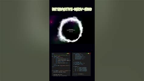 💻 Code Meets Creativity With Itgurusolutions Interactive Noisy Ring