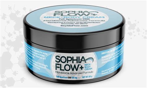 Sophia Flow Cbd Cream Lumvi Full Spectrum Cbd Treatment For Lymph