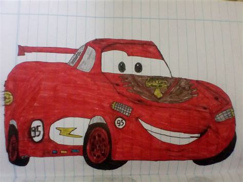 How To Draw Lightning Mcqueen