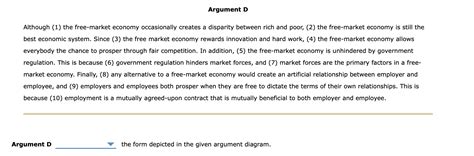 Given Argument Diagram Argument A The Chegg