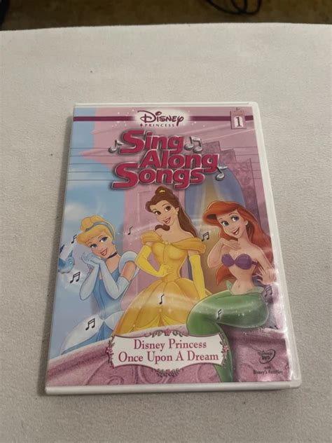 2 Disney Princess Sing Along Songs Dvd Lot 23 55 Picclick Ca