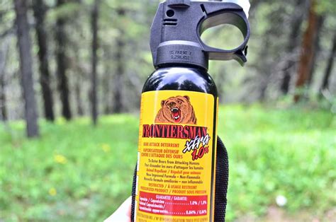 The Best Bear Spray That Actually Works Beyond The Tent
