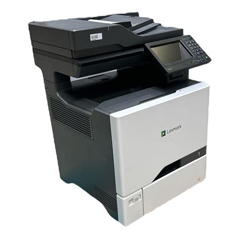 Lexmark Cx725de 495800 Seiten Touchdisplay Lan Usb Scanner Farblaser
