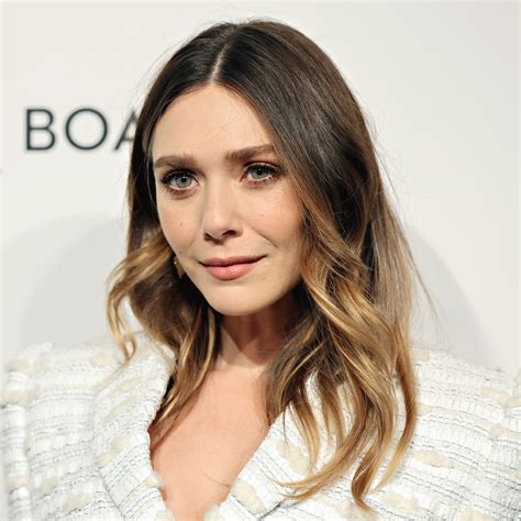 Elizabeth Olsen Shoulder Length Hair New Elizabeth Olsen Bereit Für