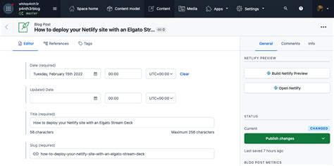 My Blog Post Workflow