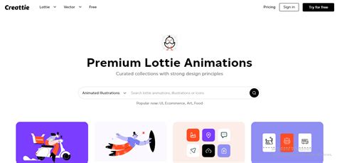Creattie Review The Best And Trusted Lottie Animation Platform