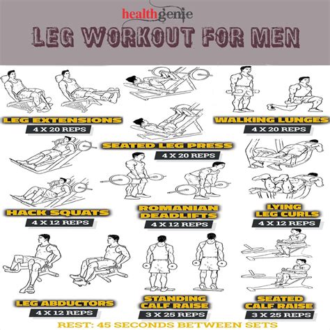 Leg Exercises For Men