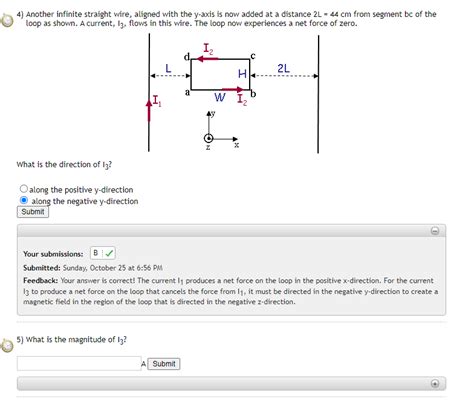 Solved Wire And Rectangular Loop A Rectangular Loop Chegg