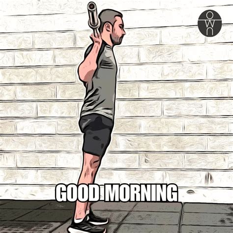 Exercice Du Good Morning Le Tuto Dun Coach Sportif