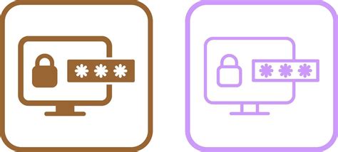 Password Vector Icon 42009471 Vector Art At Vecteezy