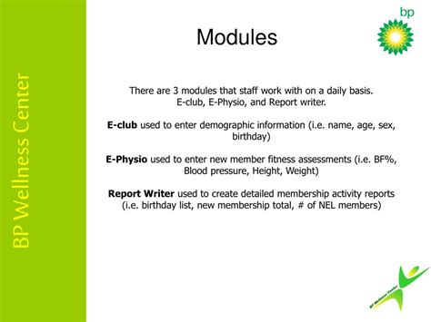 Ppt Data Driven Wellness Program Management At Bps Wellness Center