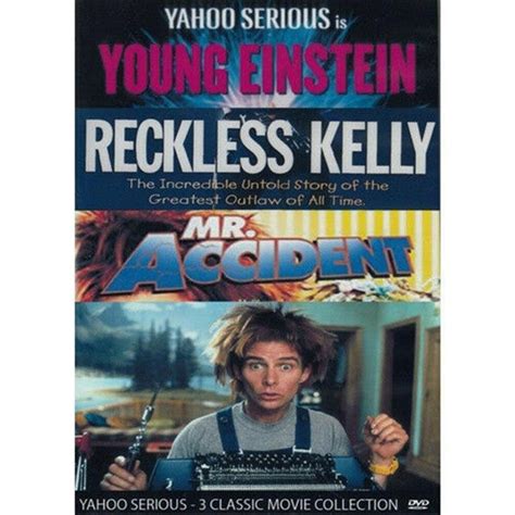Young Einstein Reckless Kelly Mr Accident Yahoo Serious Dvd Etsy
