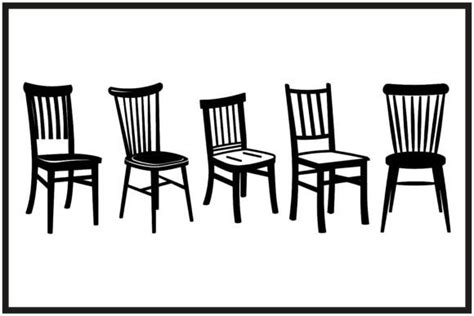 Chair Silhouettes Set Vector Clipart Graphic By N Pattern · Creative