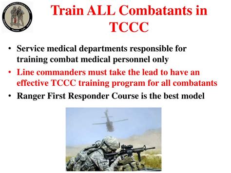 Ppt Direct From The Battlefield Tactical Combat Casualty Care