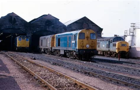 35mm Railway Slide Class 20 20124 Motherwell Tmd C1980